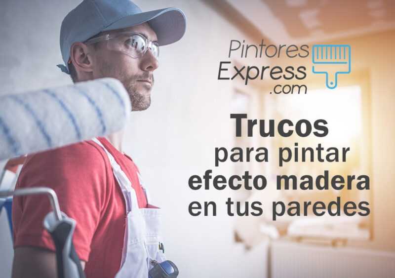 Trucos para pintar efecto madera en tus paredes
